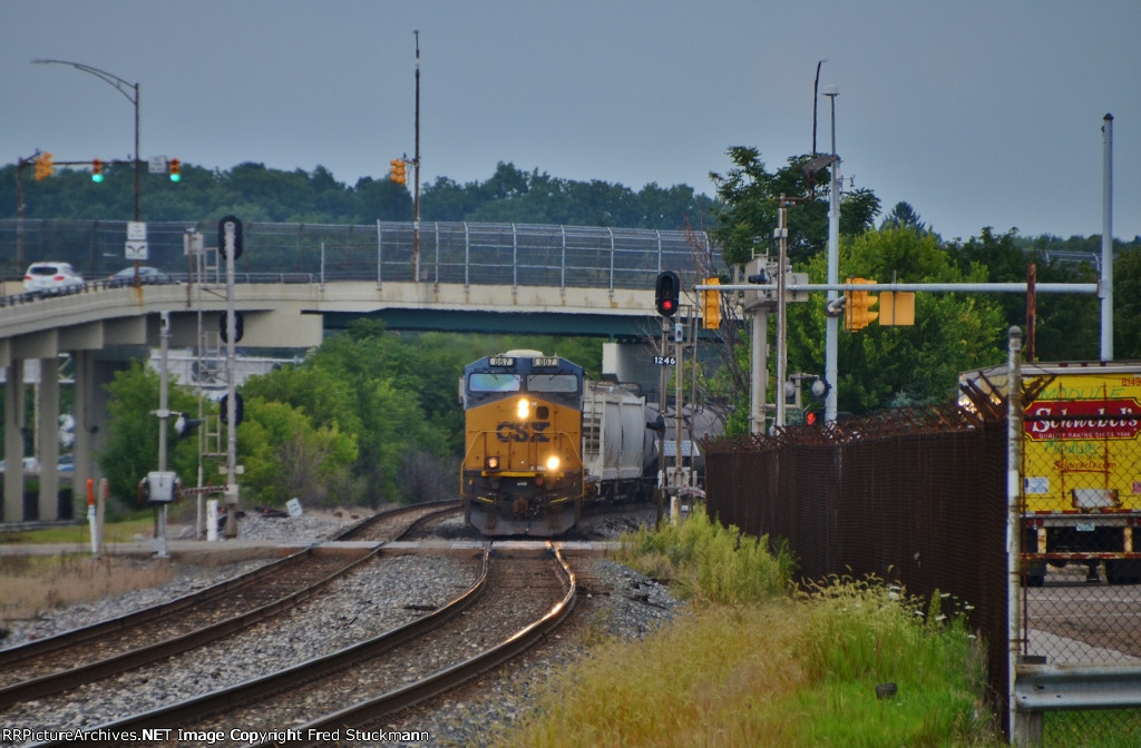 CSX 867 and Broad Blvd.